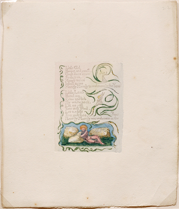William Blake and His Circle: A Checklist of Publications and ...